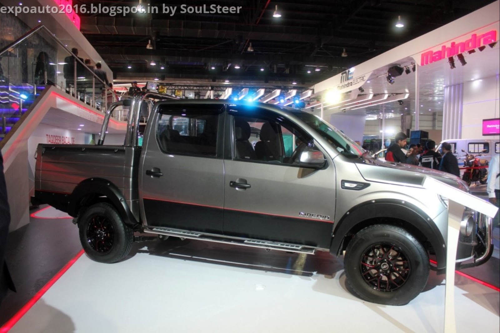 Auto Expo 2016 by SouLSteer: Mahindra Imperio Double Cabin customized ...