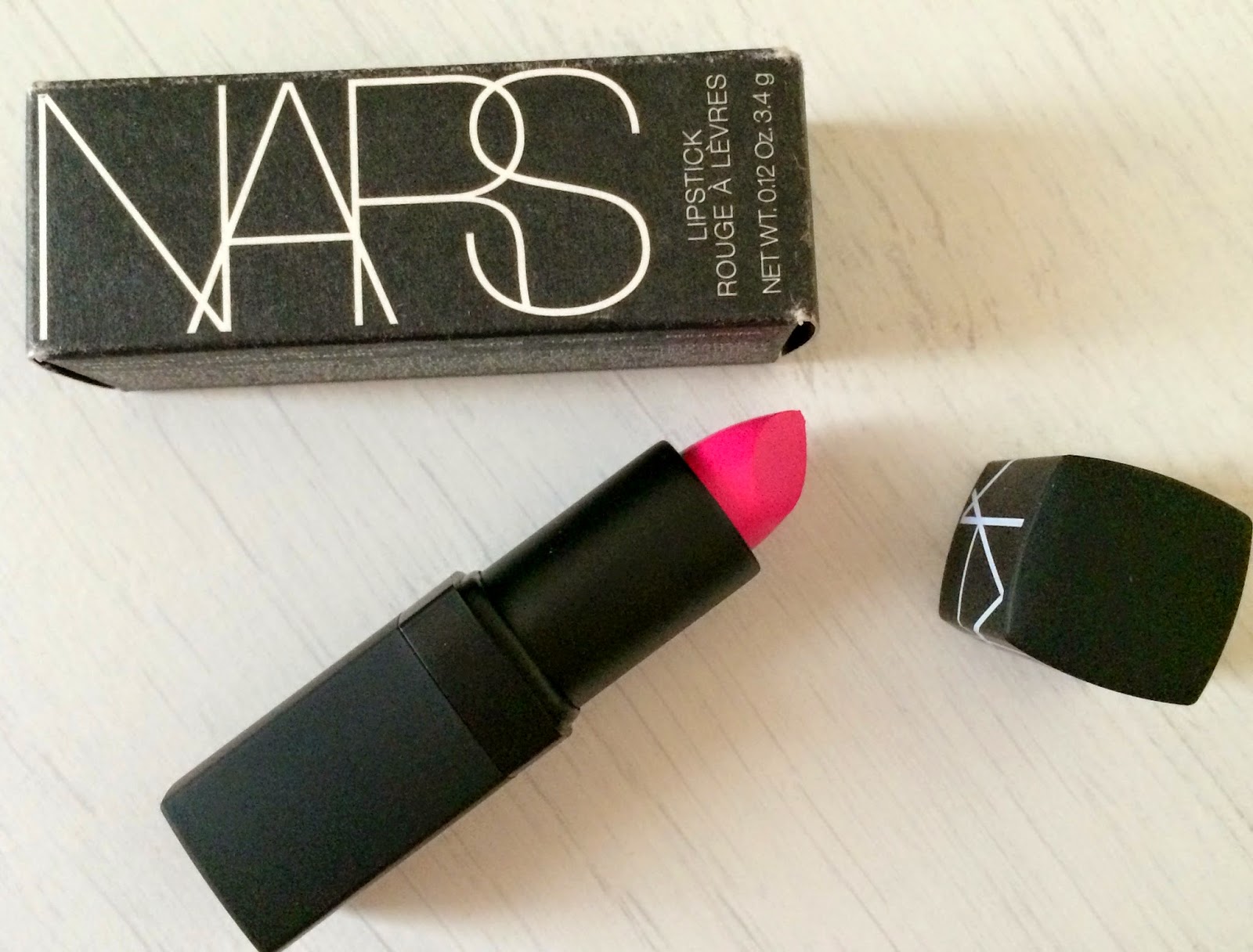 NARS 'Schiap' Semi-Matte Lipstick REVIEW! / Dairy of Pooja
