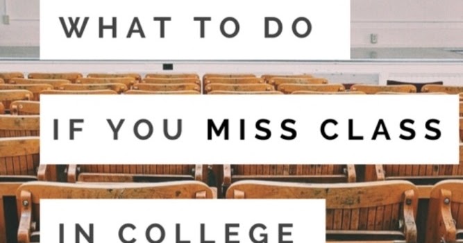 Composed & Collected: What To Do If You Missed Class in College