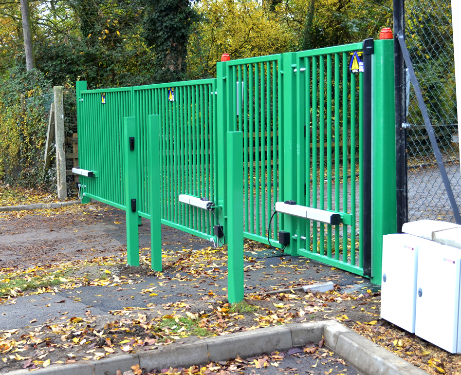 The Door Industry Journal: FAAC 400 Swing Gate Operators Automate Gates ...