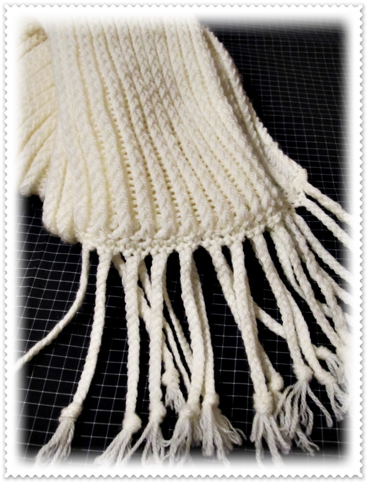 ay que cosicas!!: Bufandas hechas con telar rectangular