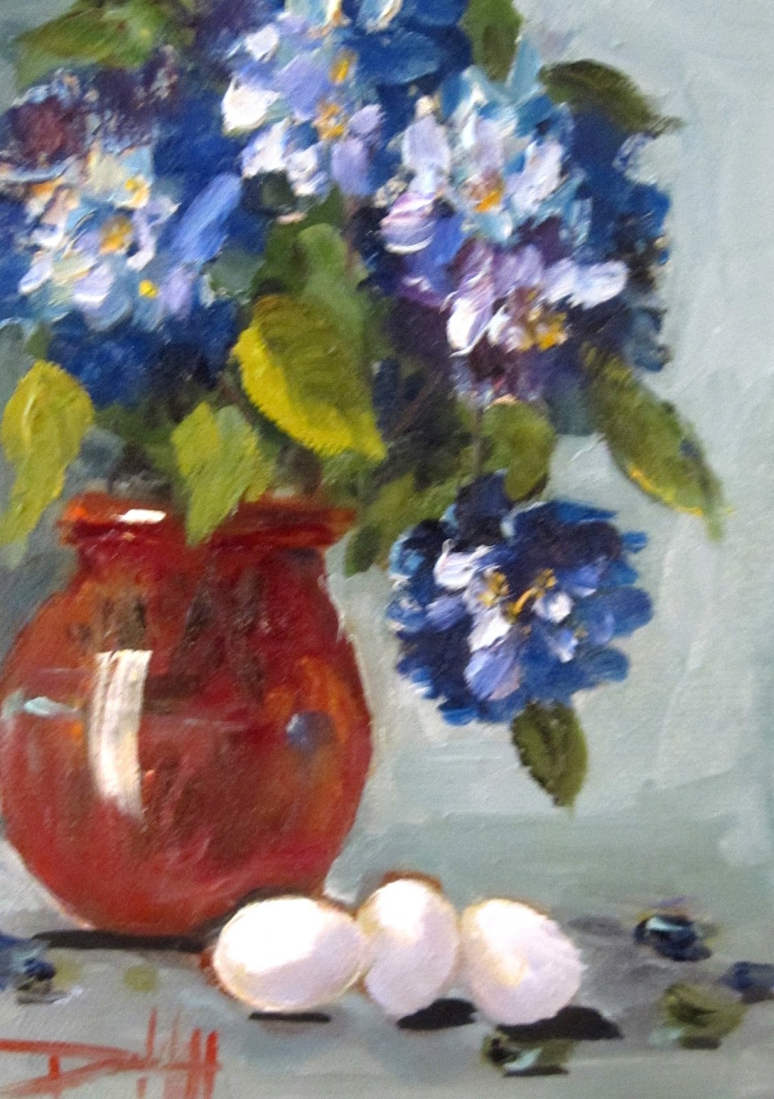 Painting of the Day, Daily Paintings by Delilah: Daily Oil Paintings