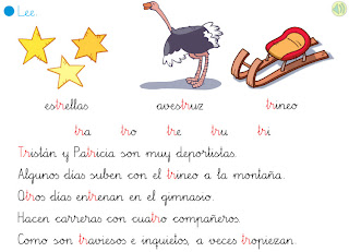 El blog de primero: Grupo consonántico "tr" y "dr"