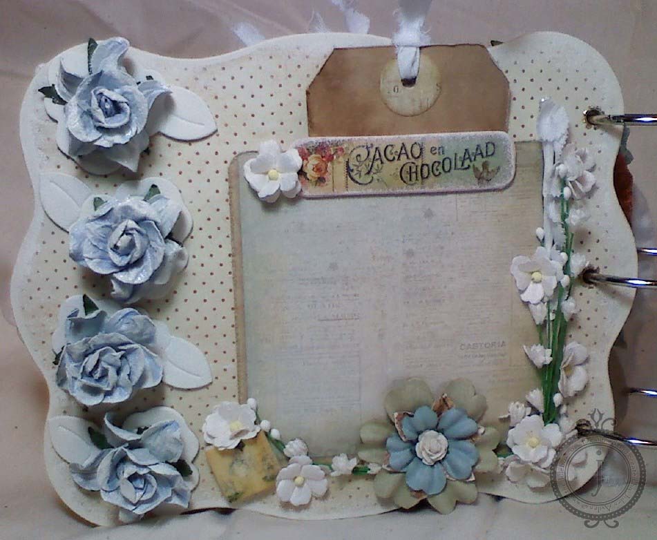 “Victorian Cameo” Album! Custom Accucut die! – The Jule Box Studios