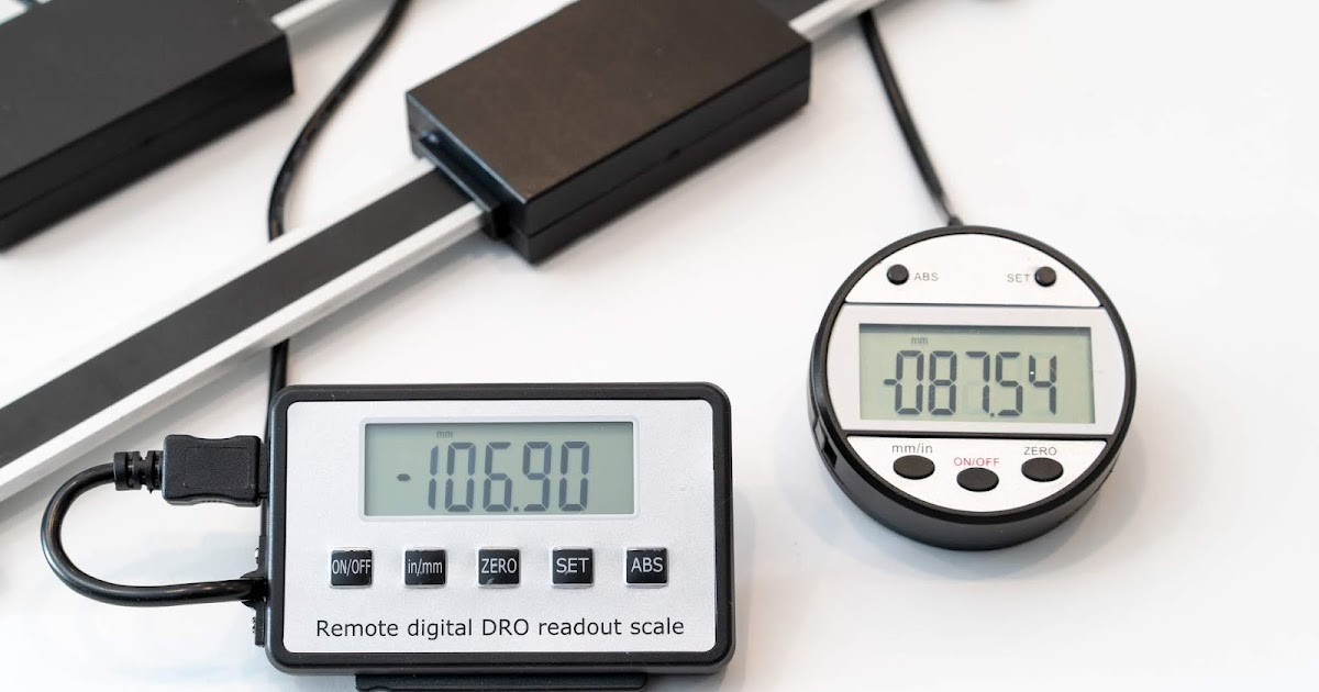 Shahe 5403 and 5204 Digital Linear DRO Scales Overview | Yuriy's Toys
