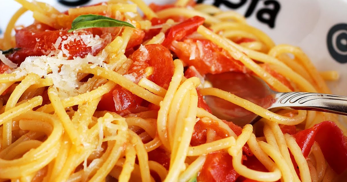 Jekin Kapric : Spagetti Crudi - Sirovi špageti sa paradajzom