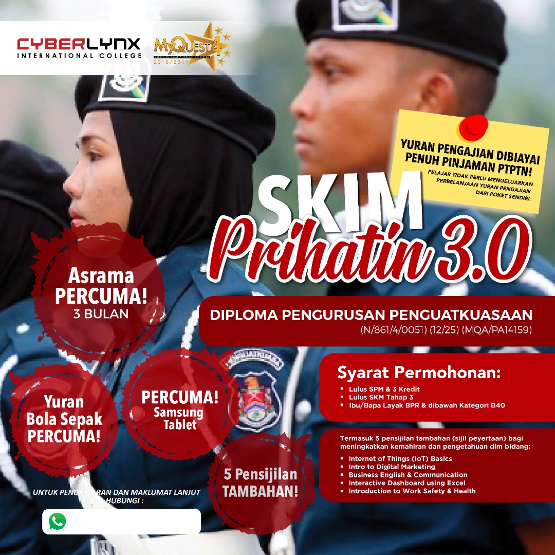 Program Penguatkuasaan - Kolej Antarabangsa Cyberlynx | ICMS