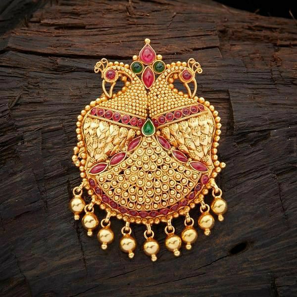 Golden pendant designs