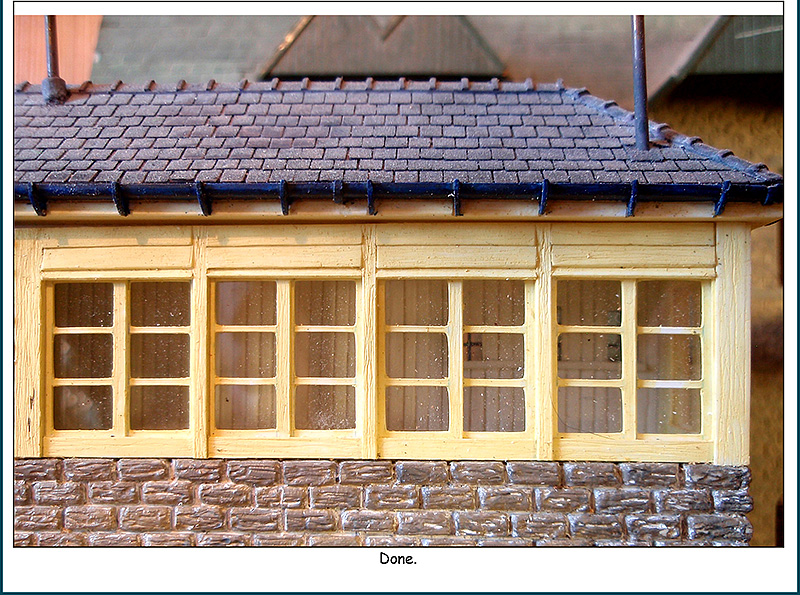Constructing Signal Box Windows.