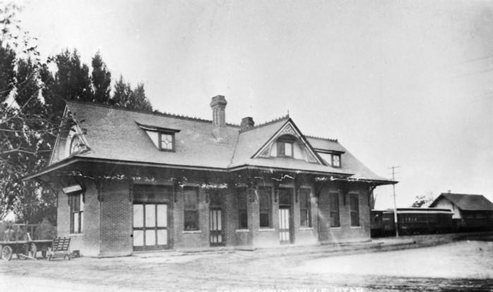 Utah's Present History: Springville Railroad Depot