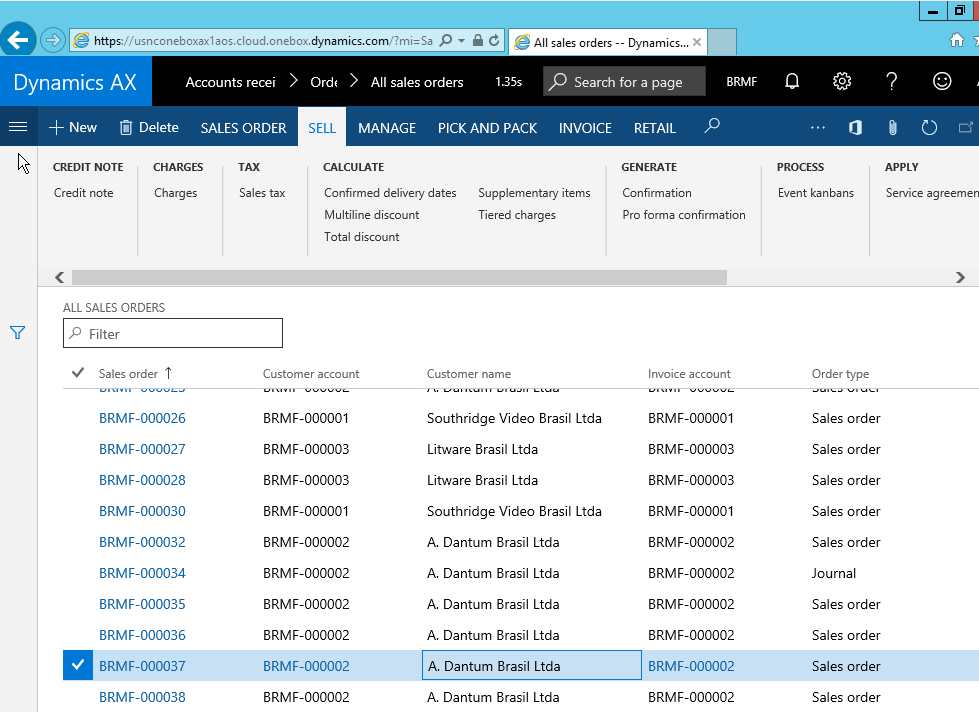 Dynamics AX Everyday: Create sales order, sales line and confirmation ...