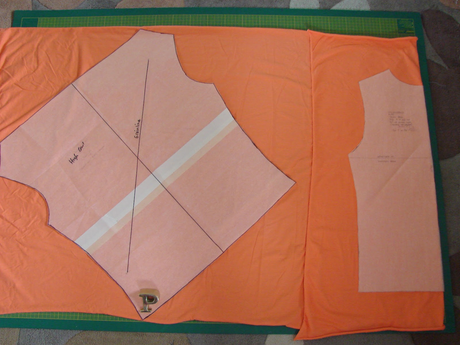 Free Sewing Tutorial: Draft a deep cowl neck top | PoldaPop Designs