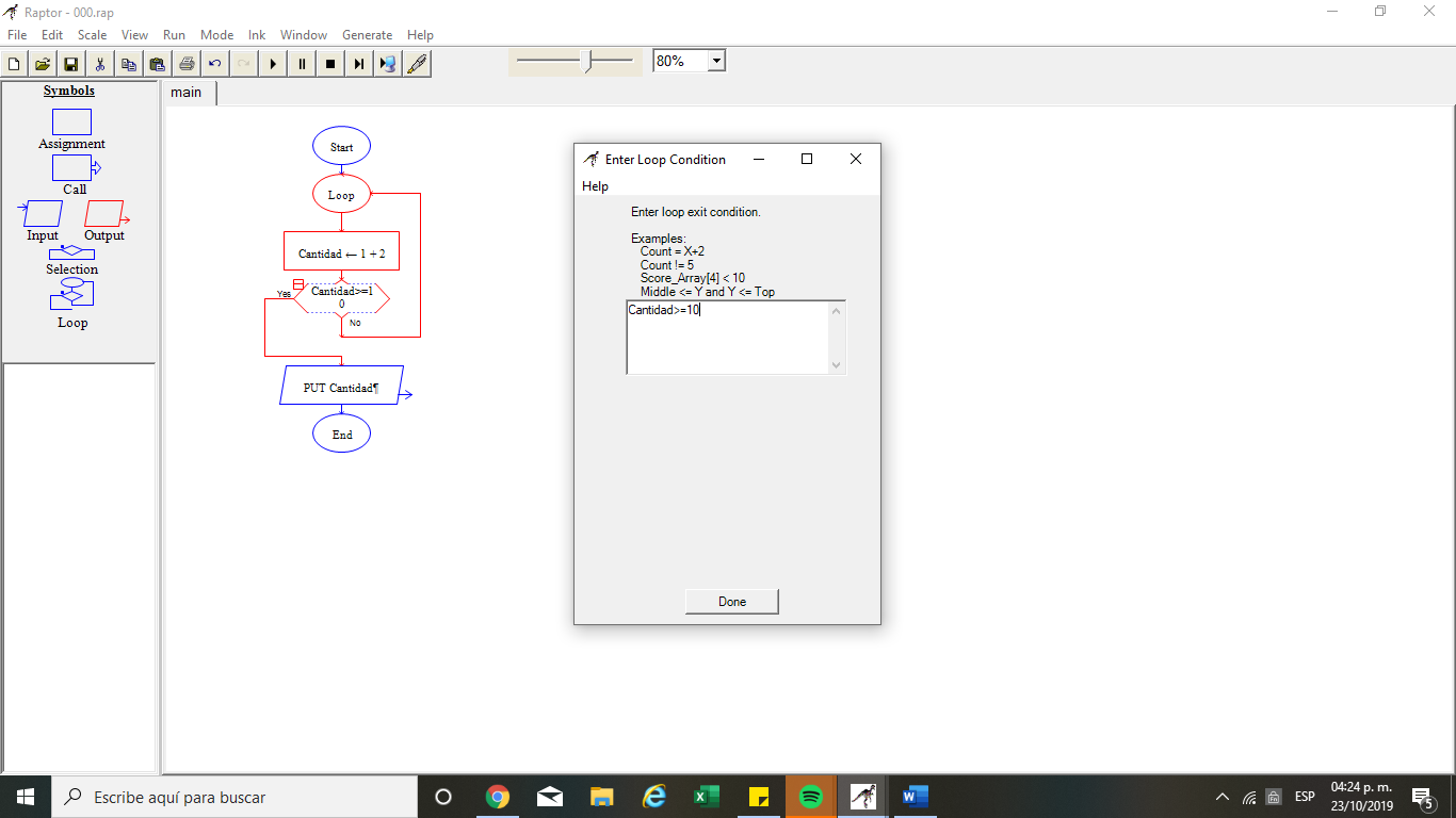 Algoritmos y Programación : Raptor