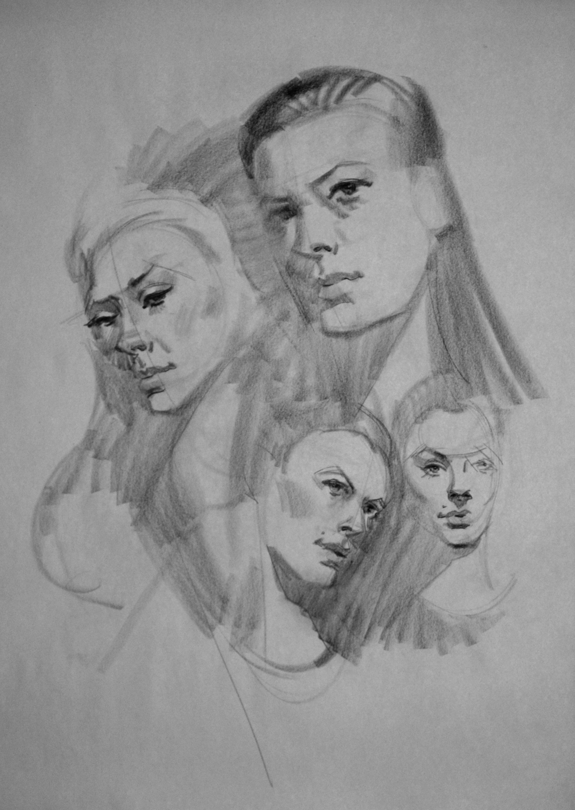 E. M. Gist Illustration/ Dead of the Day: Head Drawing