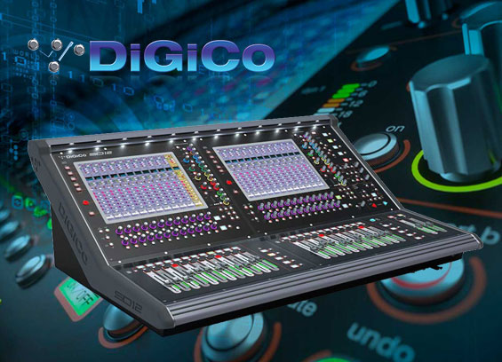 Mixer Digital: Mixer Digital DiGiCo SD12