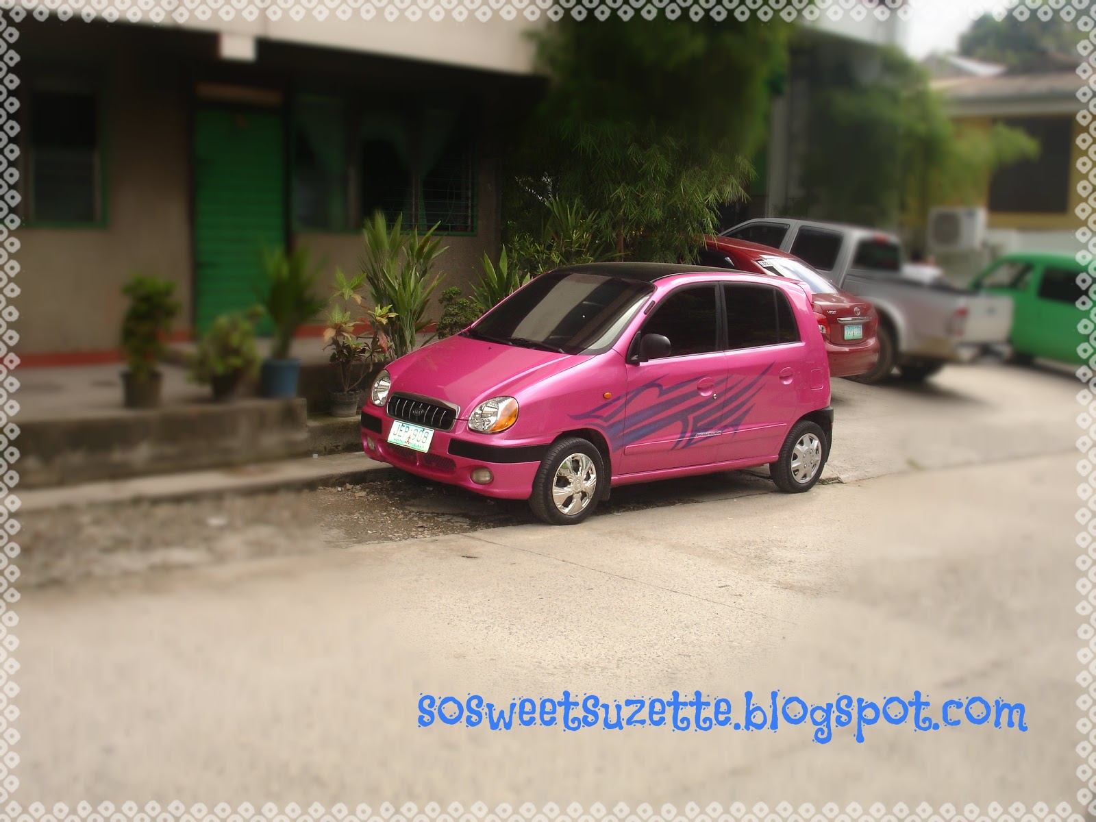 So Sweet Suzette: PF: Little Pink Car
