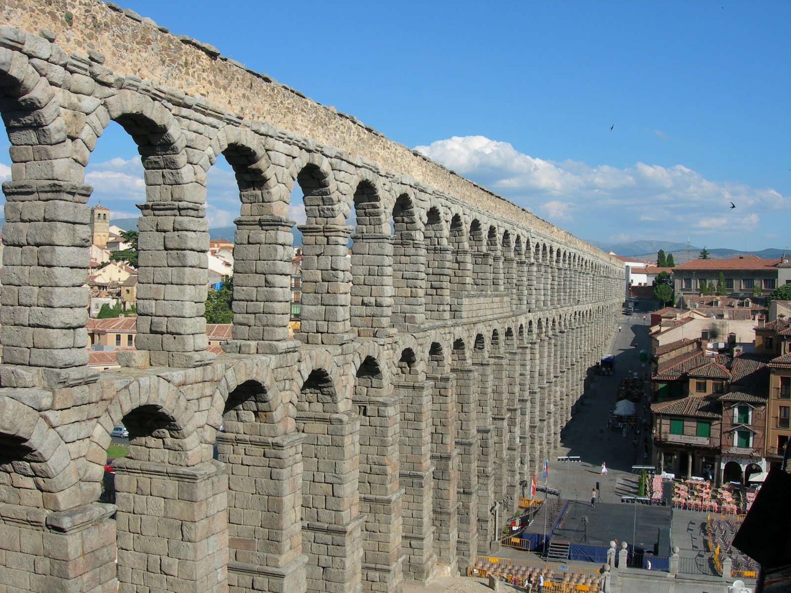 El mirador del Mundo: El acueducto de Segovia y la ciudad