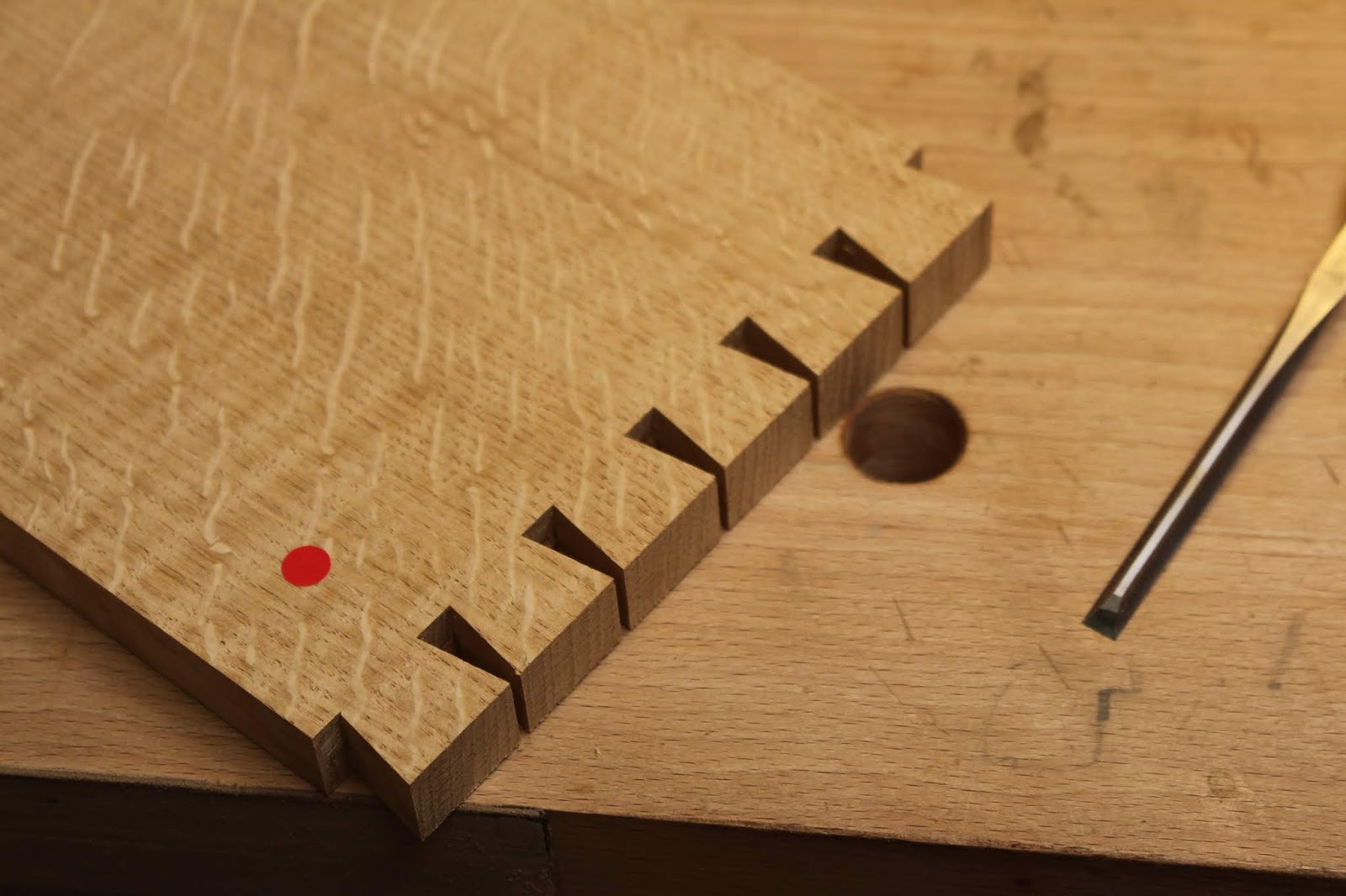 David Barron Furniture: Making a Dovetail Alignment Board