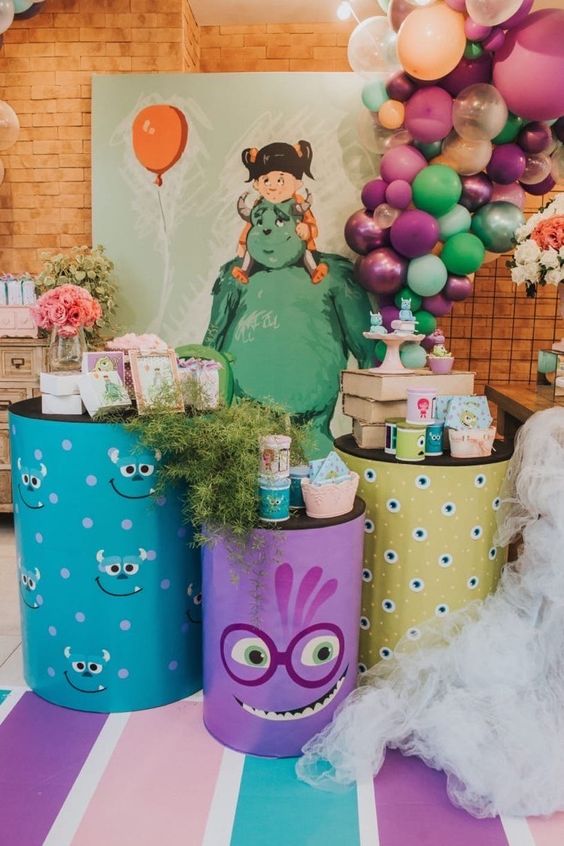 Mamá Decoradora: Ideas Temáticas de Boo Monsters Inc