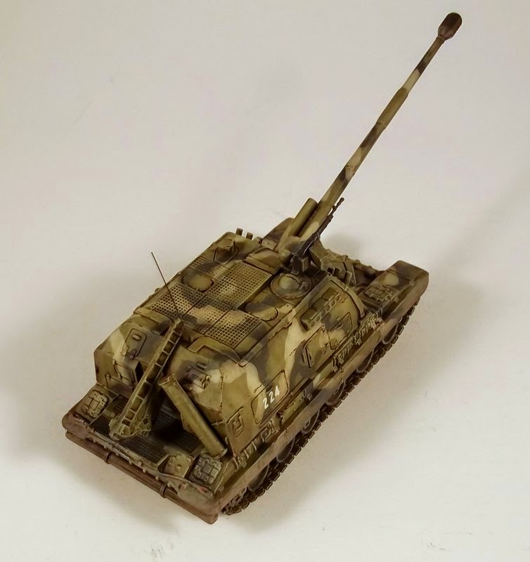 Gulumik Military Models: 2S19 MSTA-S 1/72 repainted/rebuilt diecast ...