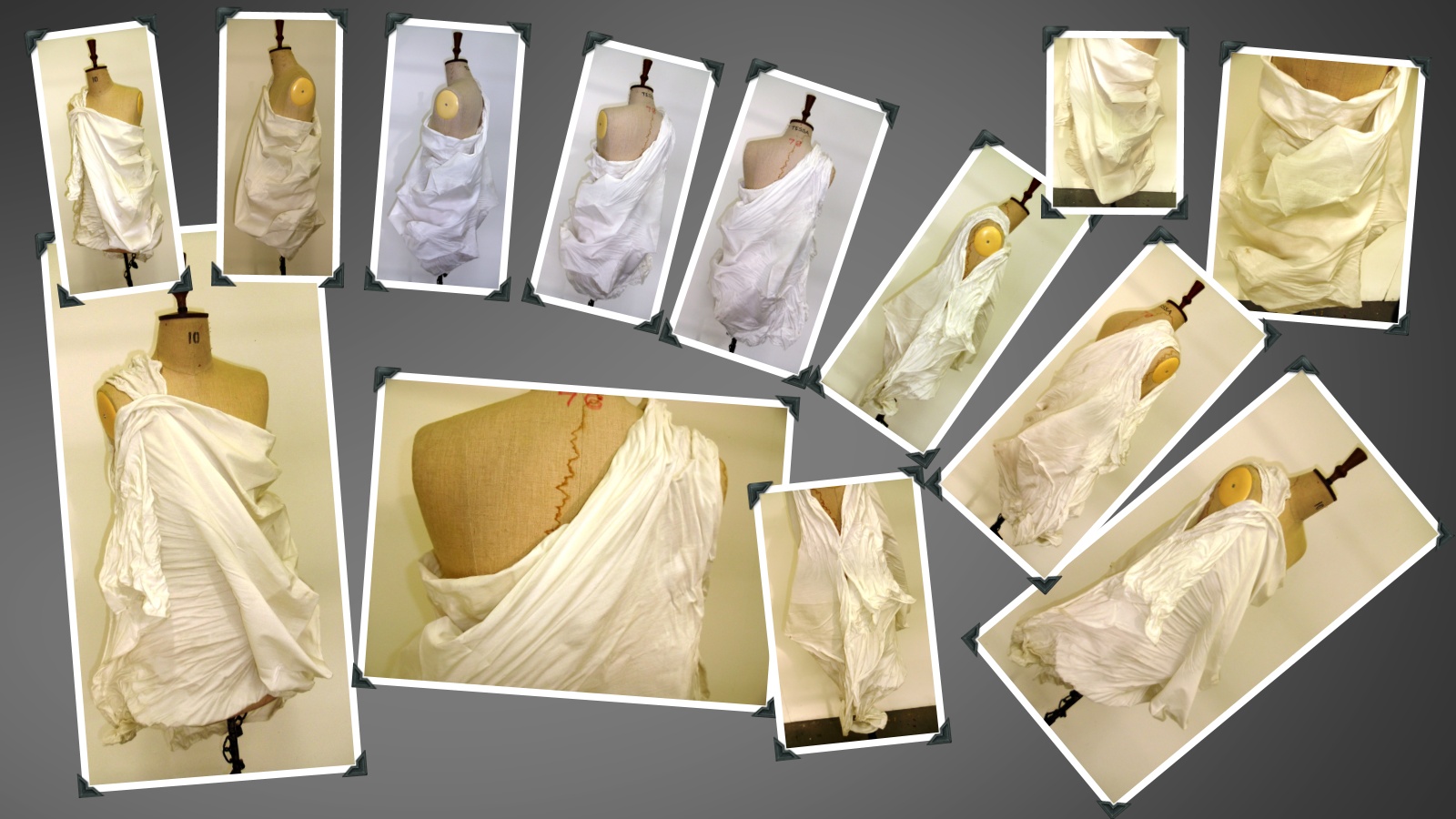 Jessica Ting Ting Ma - Creative Practice: 3D jersey Drape