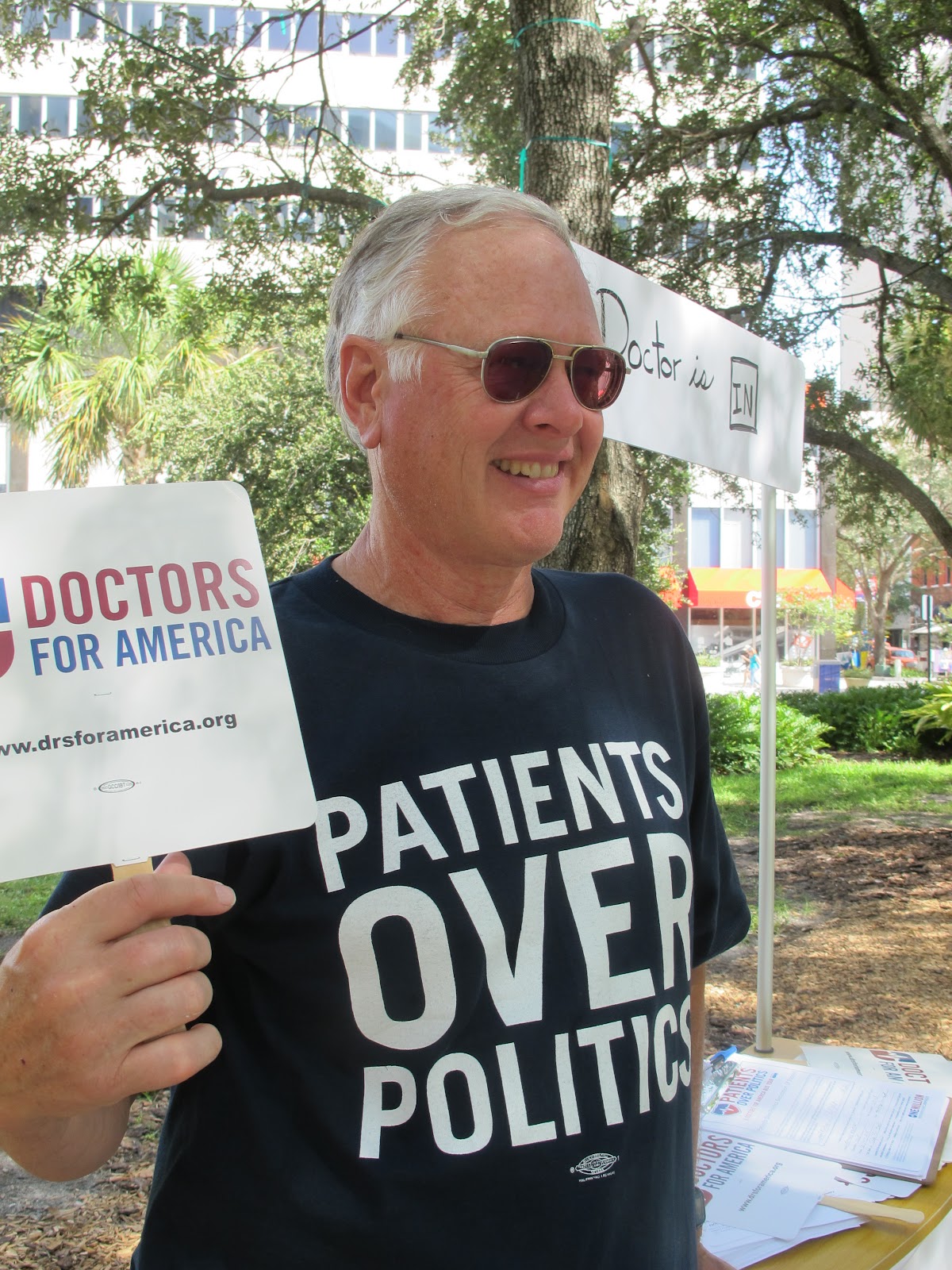 2012 Republican National Convention: Doctors For America show support ...