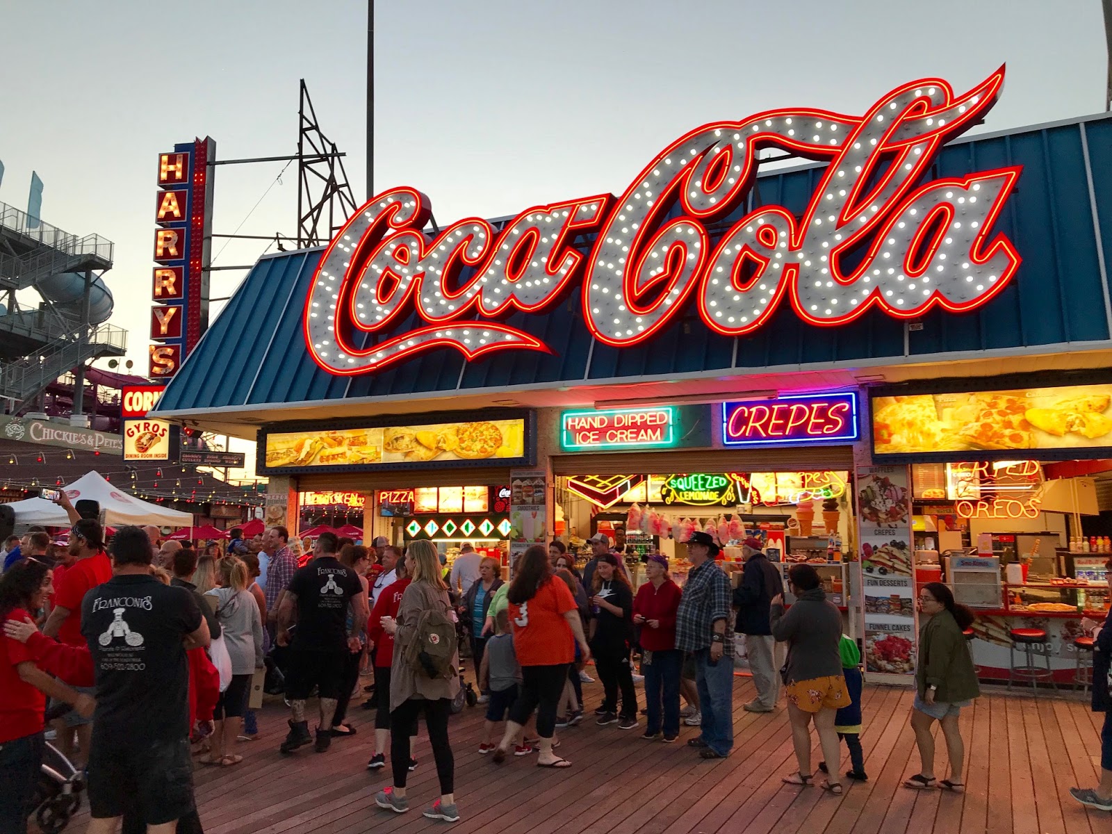 Wildwood 365: Re-lit Coca-Cola sign dazzles at night