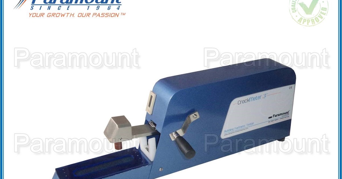 Textile Inspection Machine: crockmaster i8