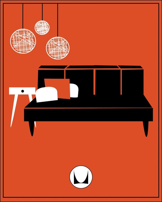 Mad for Mid-Century: Vintage Herman Miller Sofa Ad