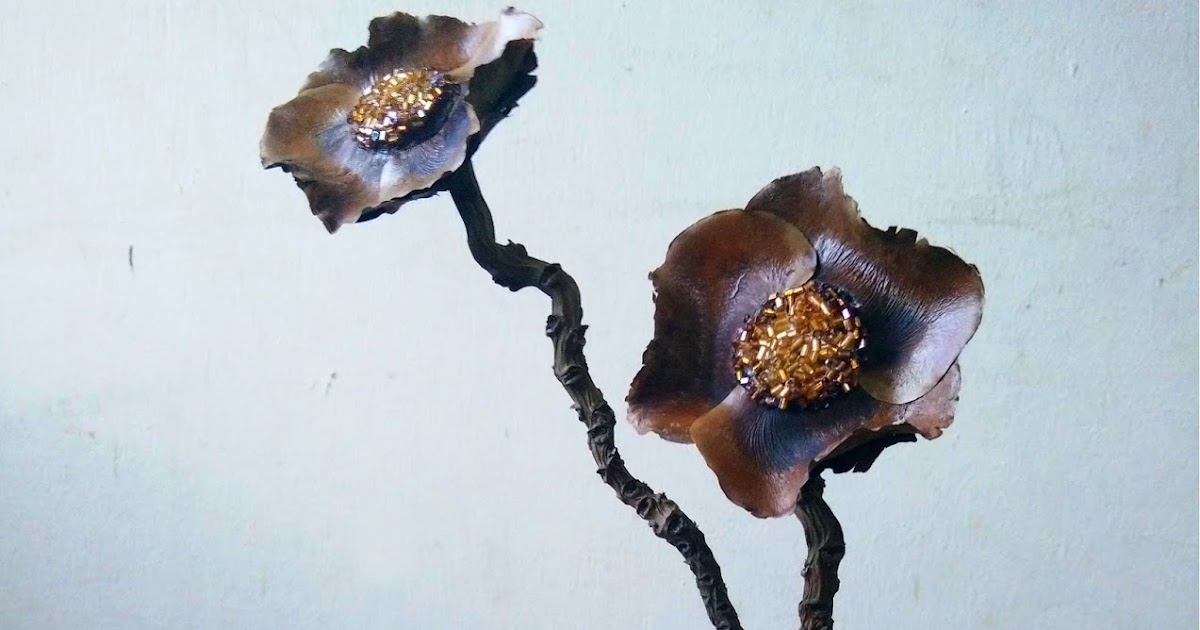 Craftventure Time: Nature's Objet d'art: Coconut Stalk Flower Craft