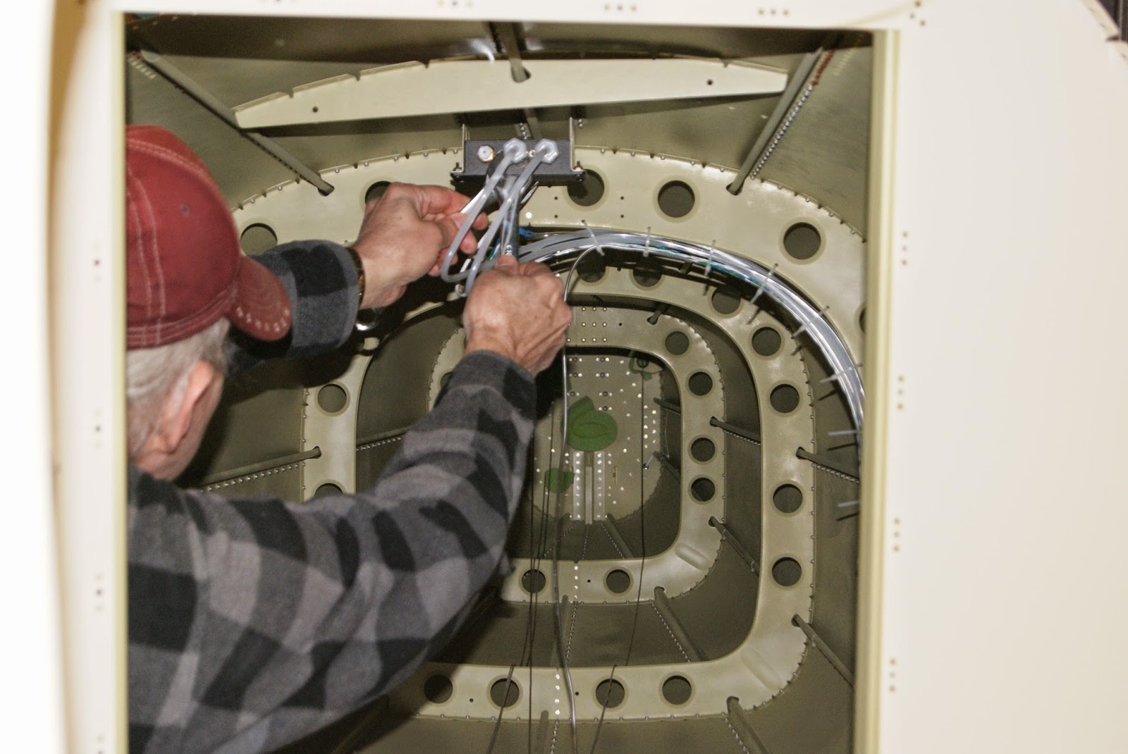 DOG Aviation John's RV-12 Blog: Final Preparations For Tail Cone Mating