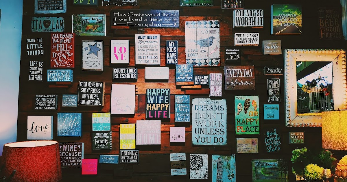WALL OF INSPIRATIONAL QUOTES