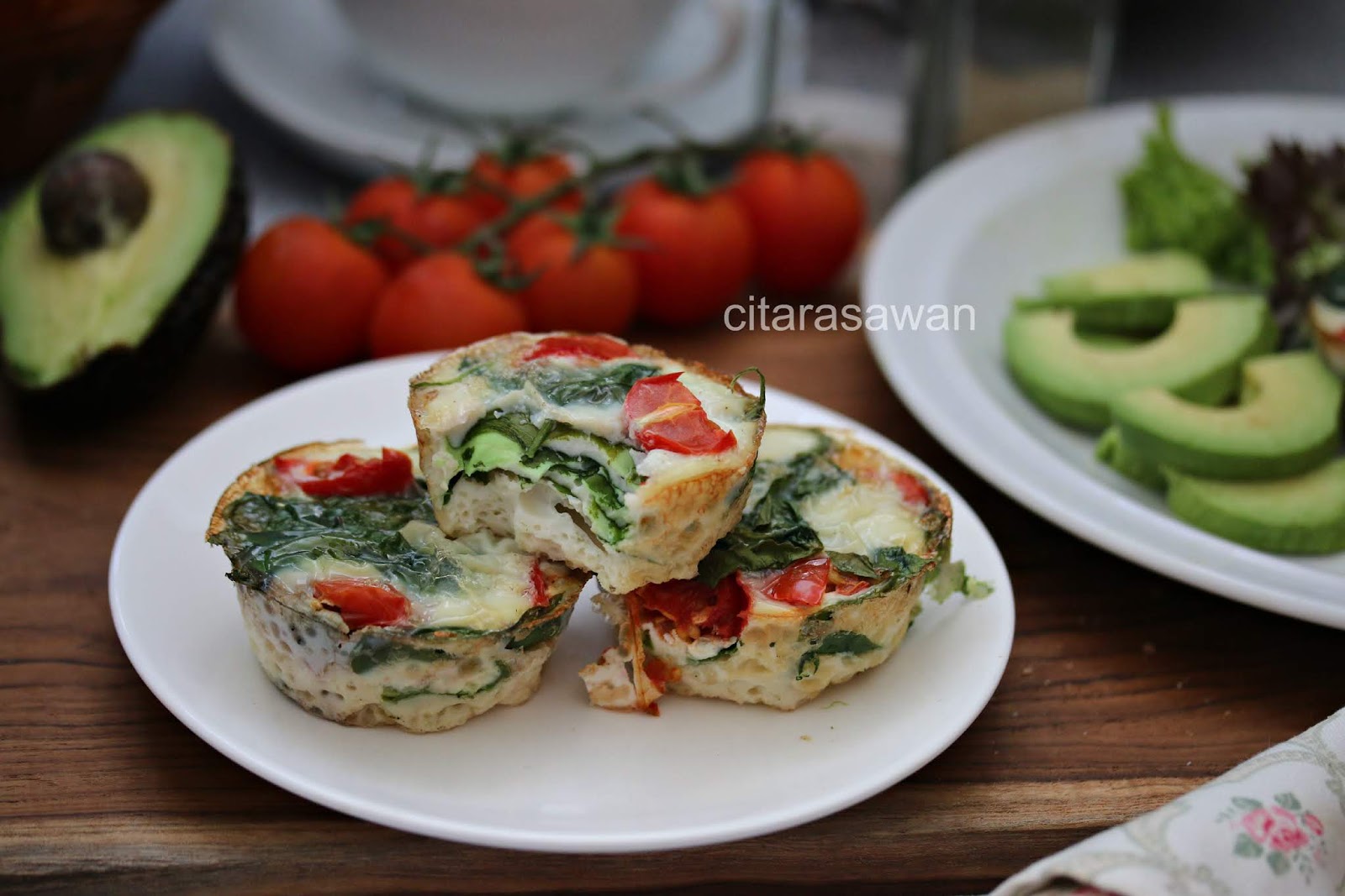 Muffin Bayam Putih Telur ~ Resepi Terbaik