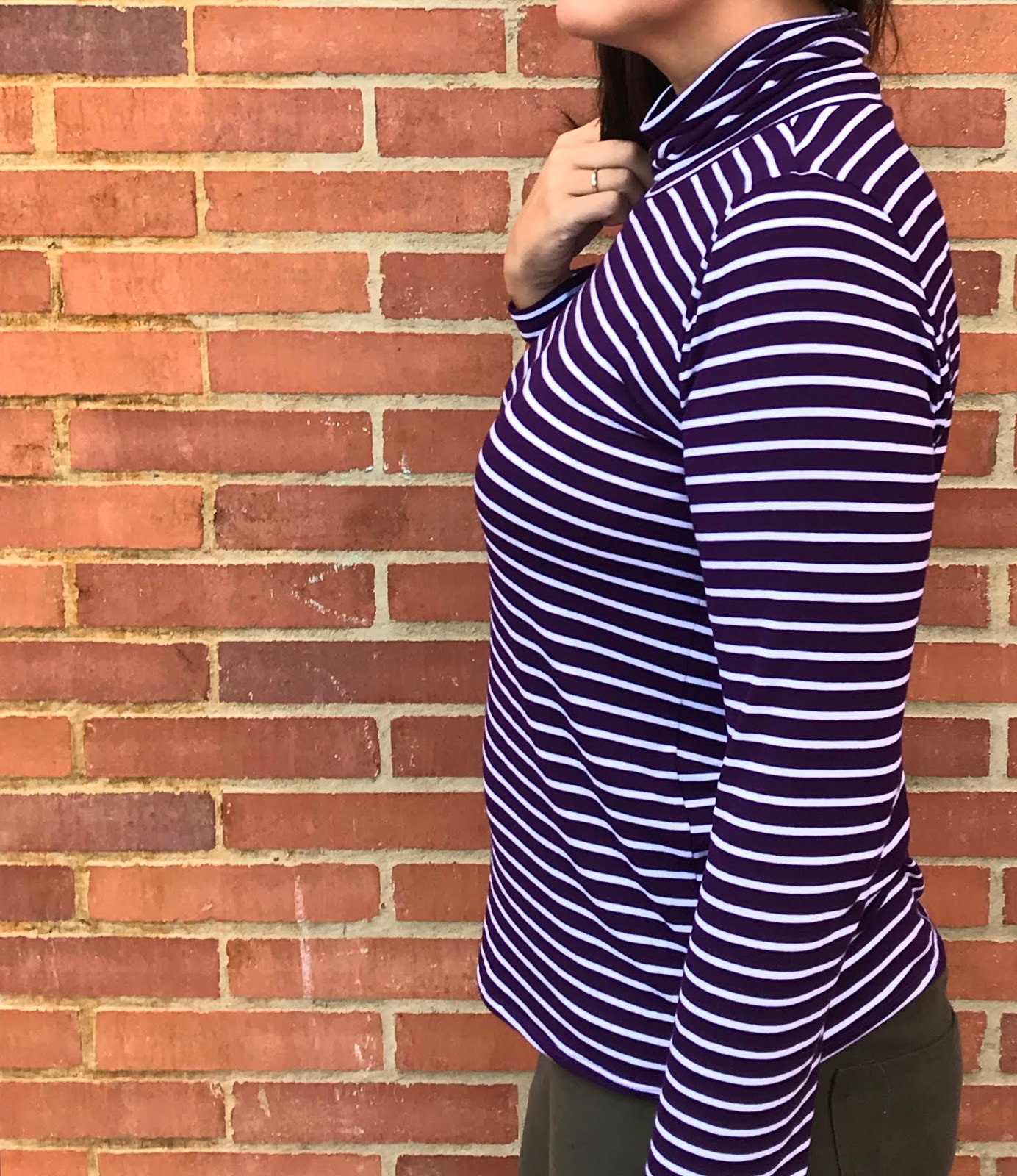 The Itinerant Seamstress: Striped Metro T-Shirt Turtleneck Hack and ...