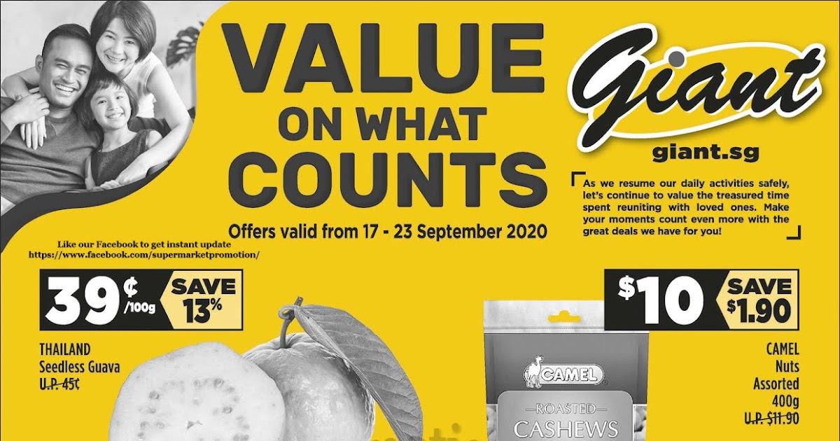 Giant Value Deals Promotion 17 - 23 September 2020 ~ Supermarket Promotions