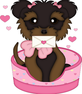 Cute Valentine´s Dogs Clipart. - Oh My Fiesta! in english