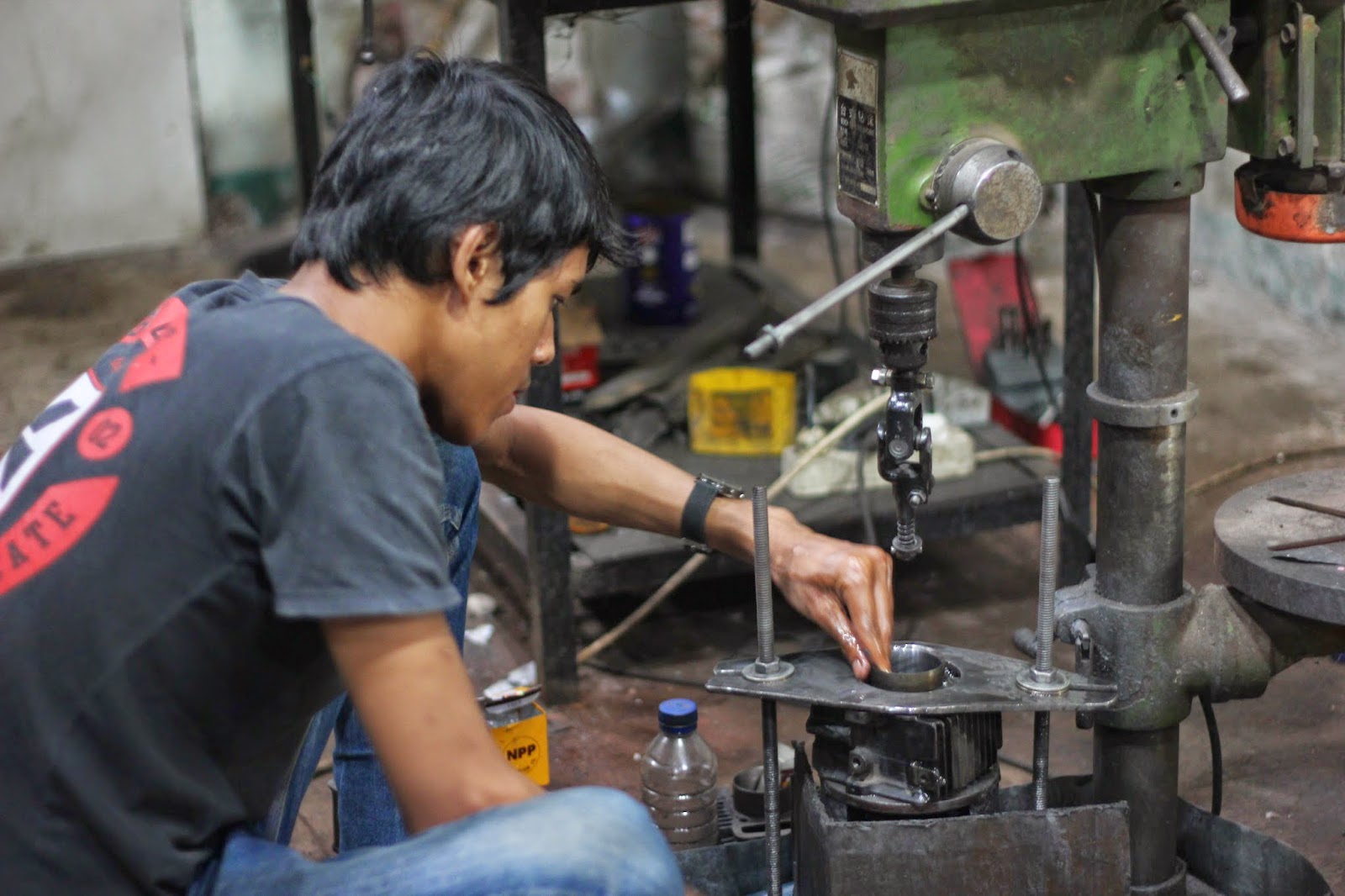 Kursus Bubut Mesin Motor: Belajar Kursus Bubut Mesin Motor Tune Up CC ...