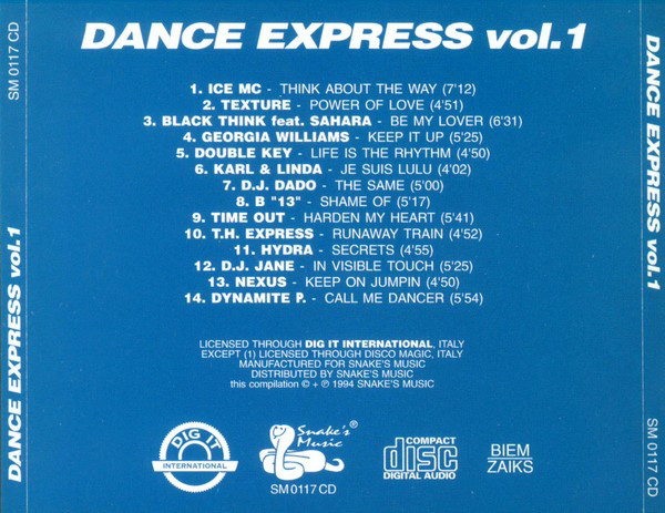 advisorymusicnet.blogspot.com: CD Dance Express vol.1 (1994)
