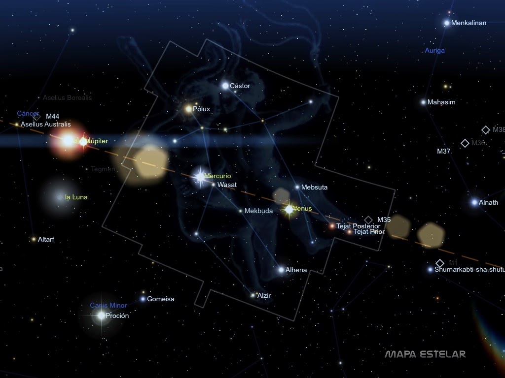 LICENCIENCIAS: Mapa Estelar, GRACIAS A MENDO