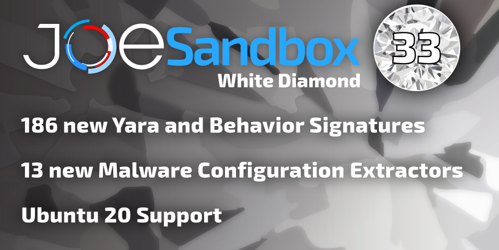 Deep Malware Analysis - Joe Sandbox v33 - White Diamond