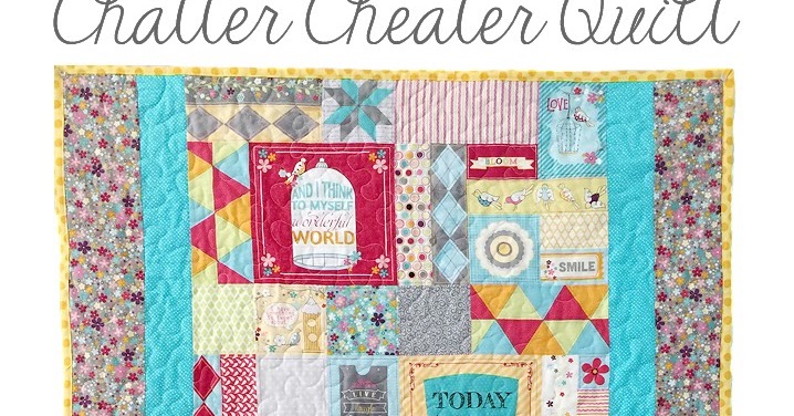 Fort Worth Fabric Studio: Chatter Cheater Quilt {Free Pattern}