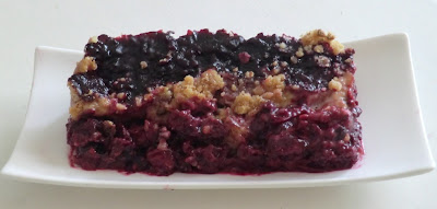 Crumble fruits rouges et pommes à la farine de châtaigne sans gluten et ...