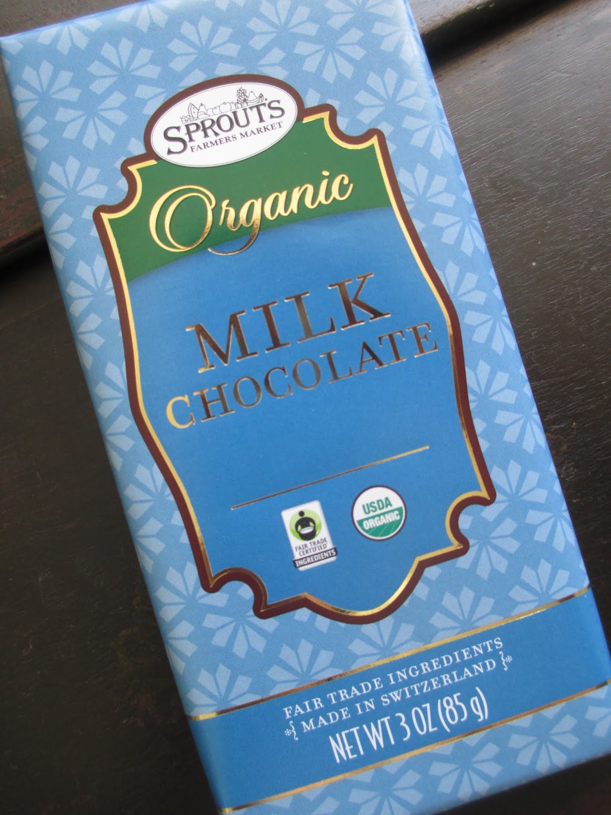 Delirious Documentations: Sprouts: Milk Chocolate