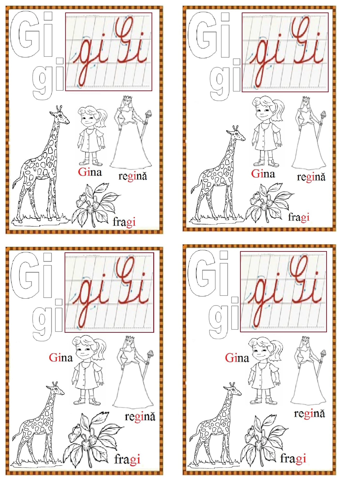 EDUCATIA CONTEAZA : CE, CI,CHE, CHI, GHE, GHI