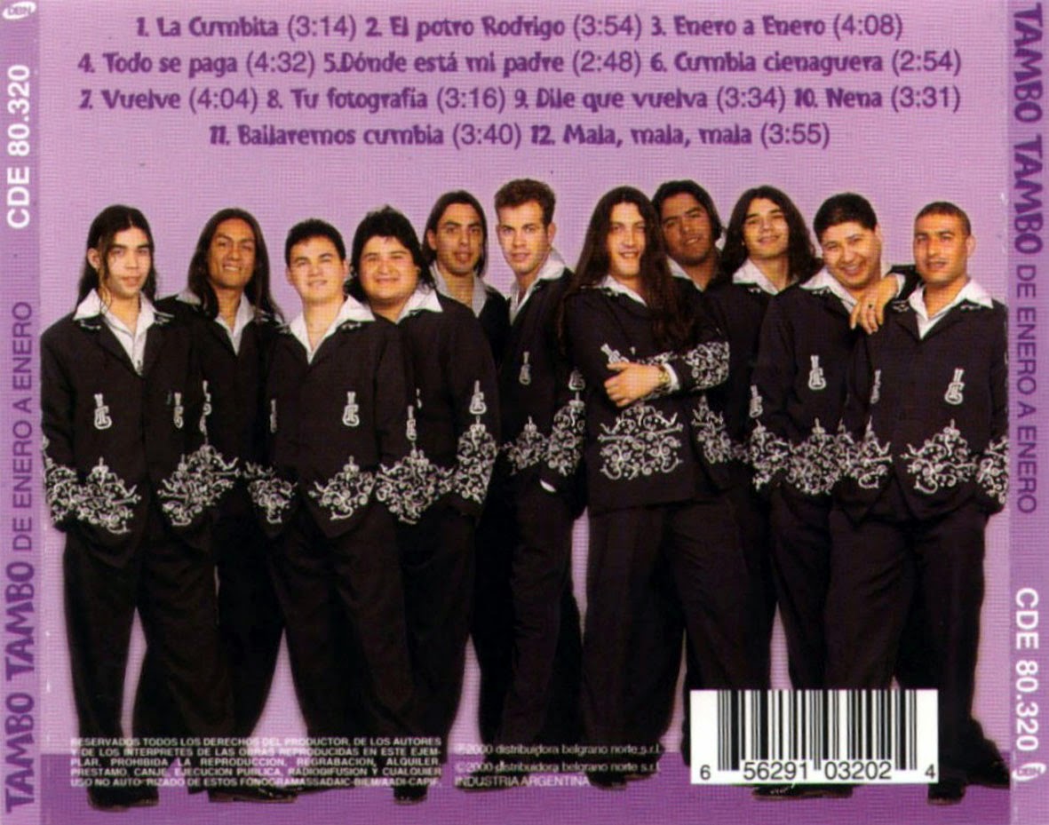 Industriales Cumbia: Tambo Tambo - De Enero a Enero (2000)