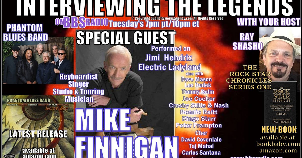 Classic Rock Here And Now: MIKE FINNIGAN LEGENDARY KEYBOARDIST-STUDIO ...