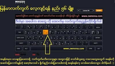 ကိုကိုလတ္: TypingMaster မ်ား