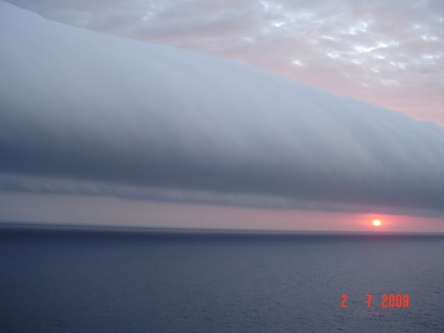 Super-Célula: Nuvem rolo