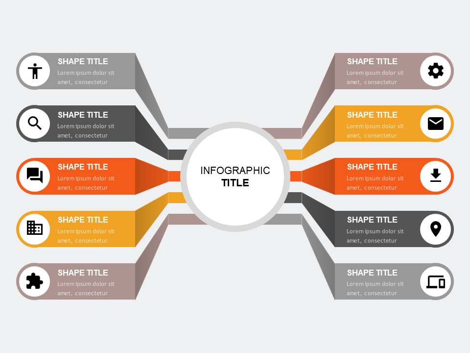 Multi Items PowerPoint Templates - PowerPoint Free