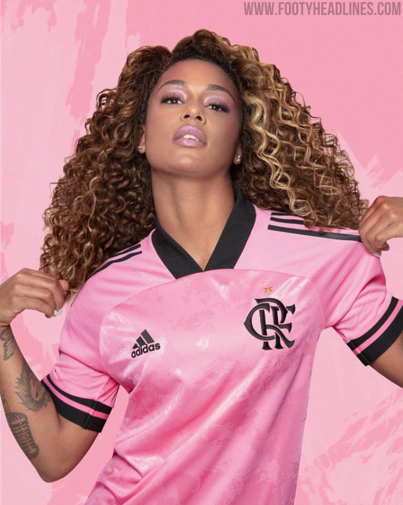 Pink Adidas Brazil Flamengo, Internacional, & Sao Paulo 2020 Kits ...